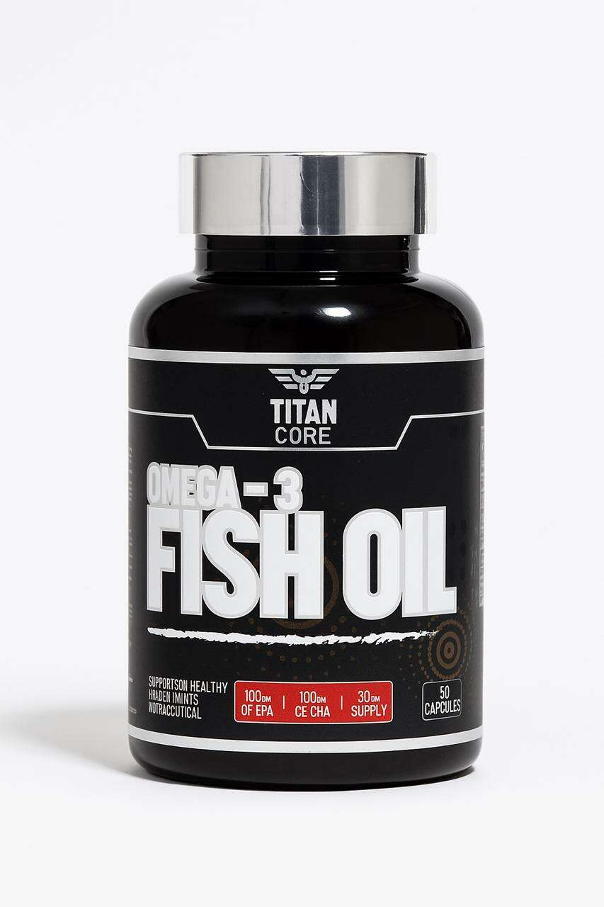 Titan Core Omega-3 Fish Oil 60 capsules