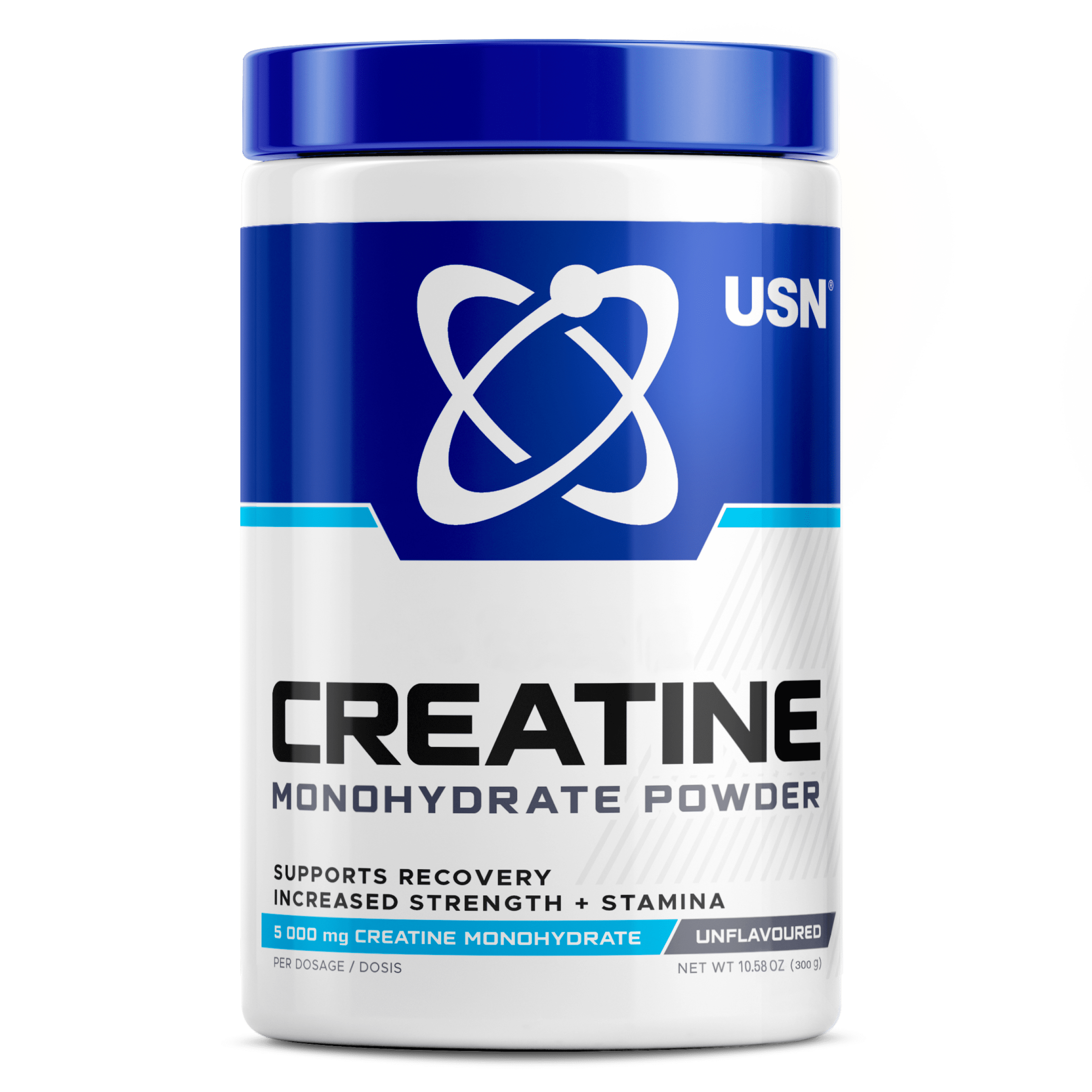 USN Pure Creatine Monohydrate Unflavoured 300G